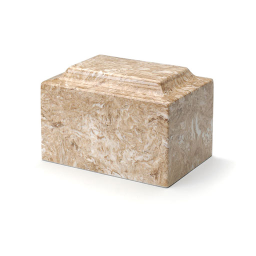 Classic Syrocco Cultured Marble Urn | Thacker Caskets, Inc.