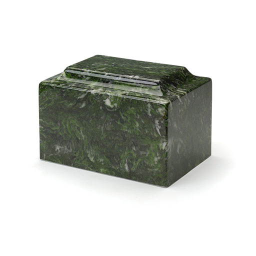Classic Verde Cultured Marble Urn | Thacker Caskets, Inc.