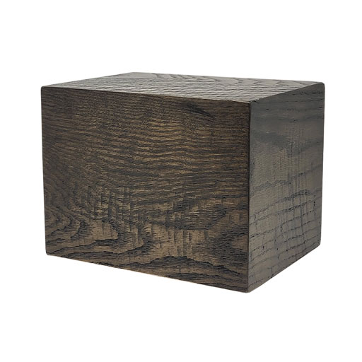 Circular Sawn Oak Urn Large | Thacker Caskets, Inc.