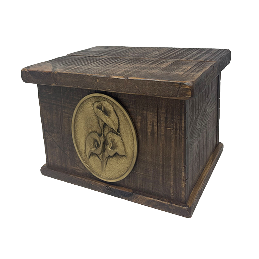 Rustic Country Calla Lily Large | Thacker Caskets, Inc.