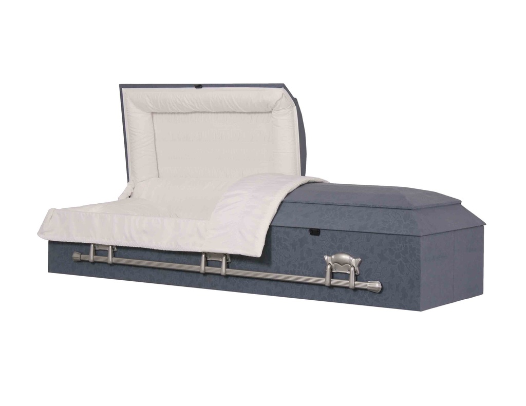 1750 Cloth Doeskin 26" (Gray) | Thacker Caskets, Inc.