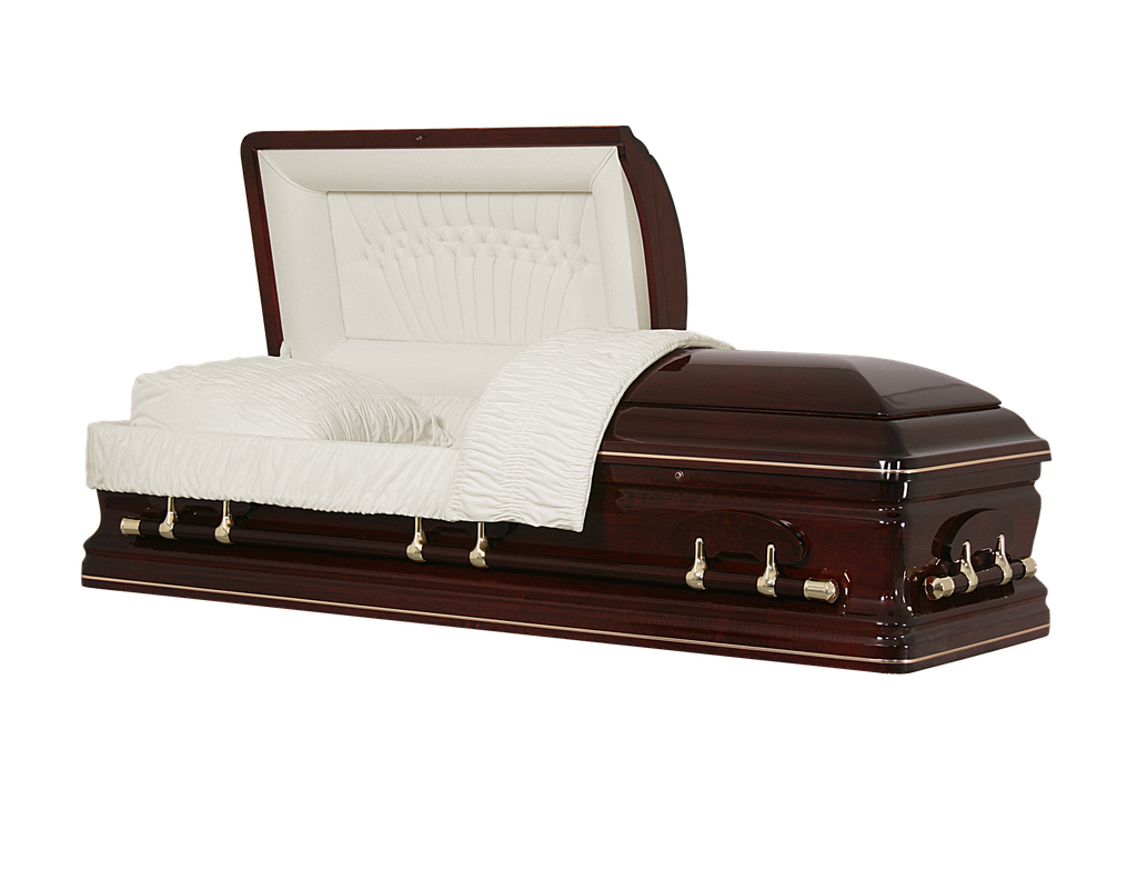 Heritage Solid Cherry (Full Couch) | Thacker Caskets, Inc.
